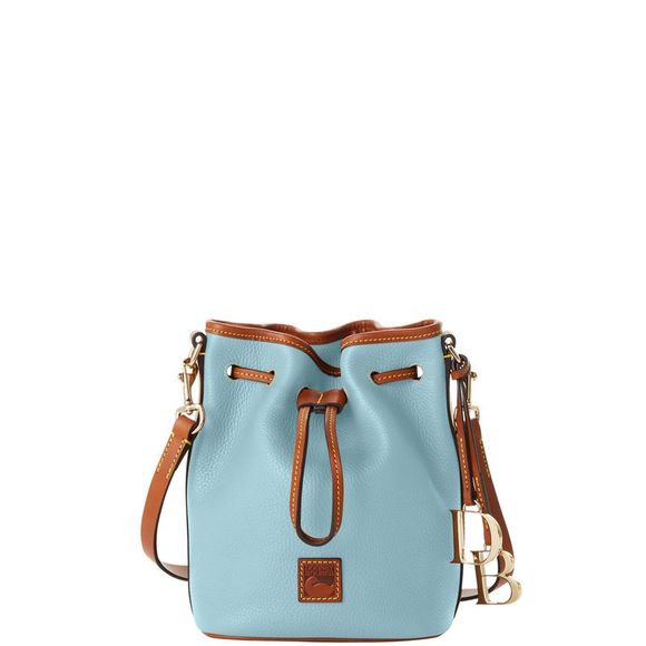 Dooney & Bourke | Bags | Dooney Bourke Pebble Grain Small Drawstring ...